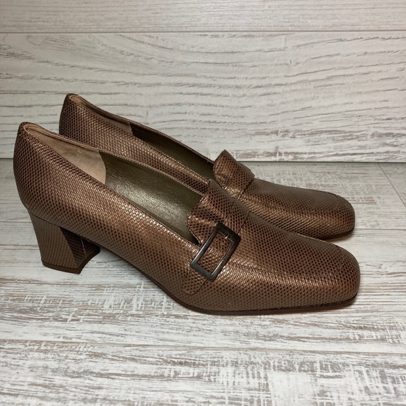 Prevata | Shoes | New Prevata Womens Chocolate Dress Shoes Heels Made ...